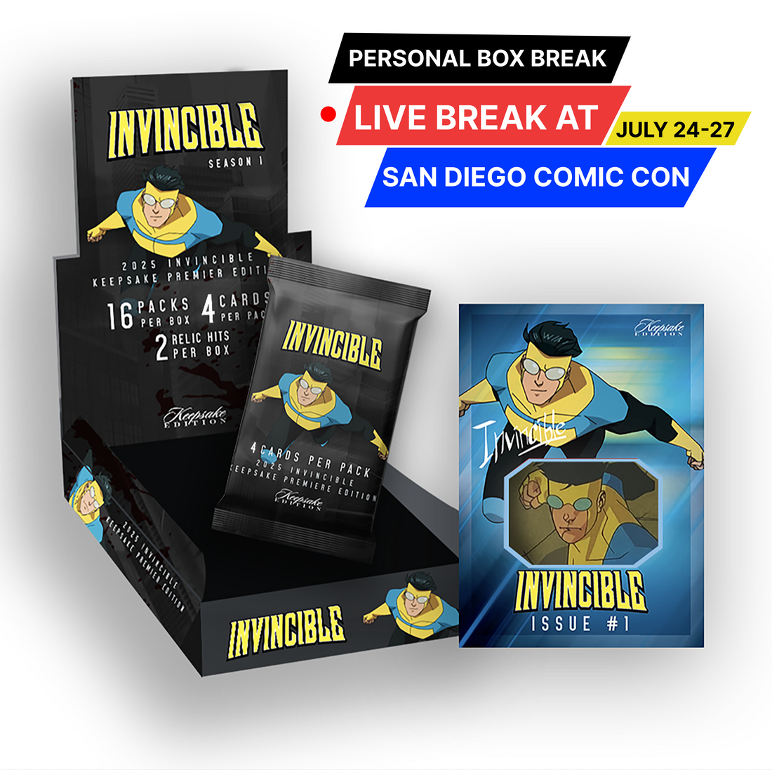 Invincible Comic Con – Keepsake Cards