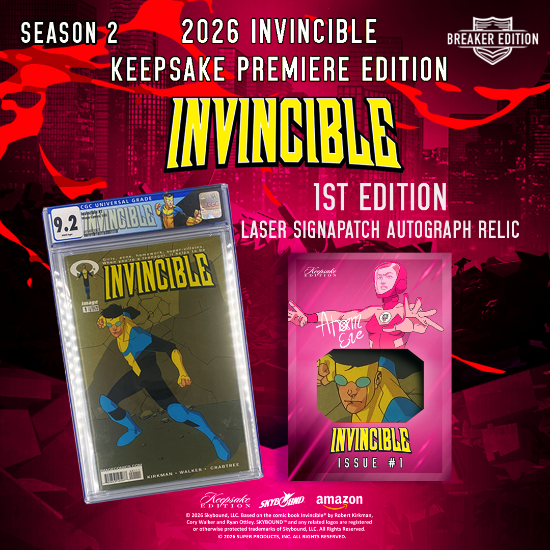 2026 Invincible Season 2 Keepsake Premiere Breaker Edition Box ...