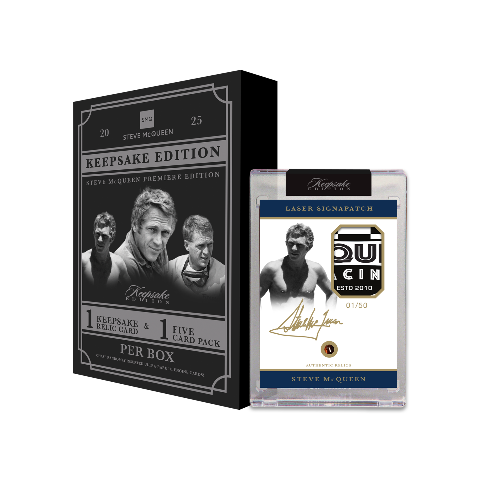 Steve McQueen Keepsake Premiere Collection Box – Keepsake Cards