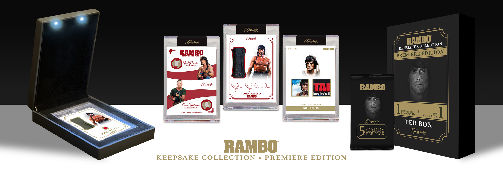 Rambo Keepsake Premiere Collection Box – Keepsake Cards