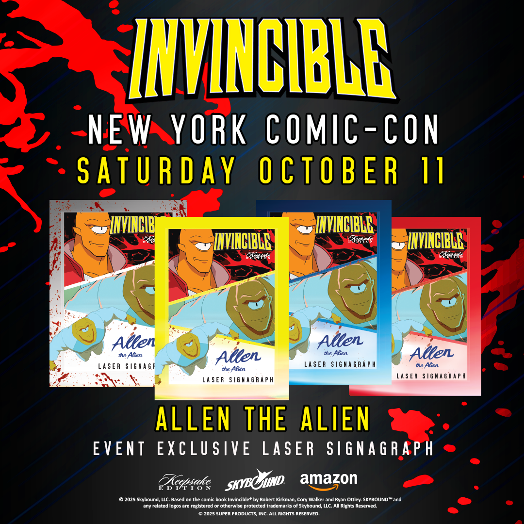 Invincible Comic Con – Keepsake Cards