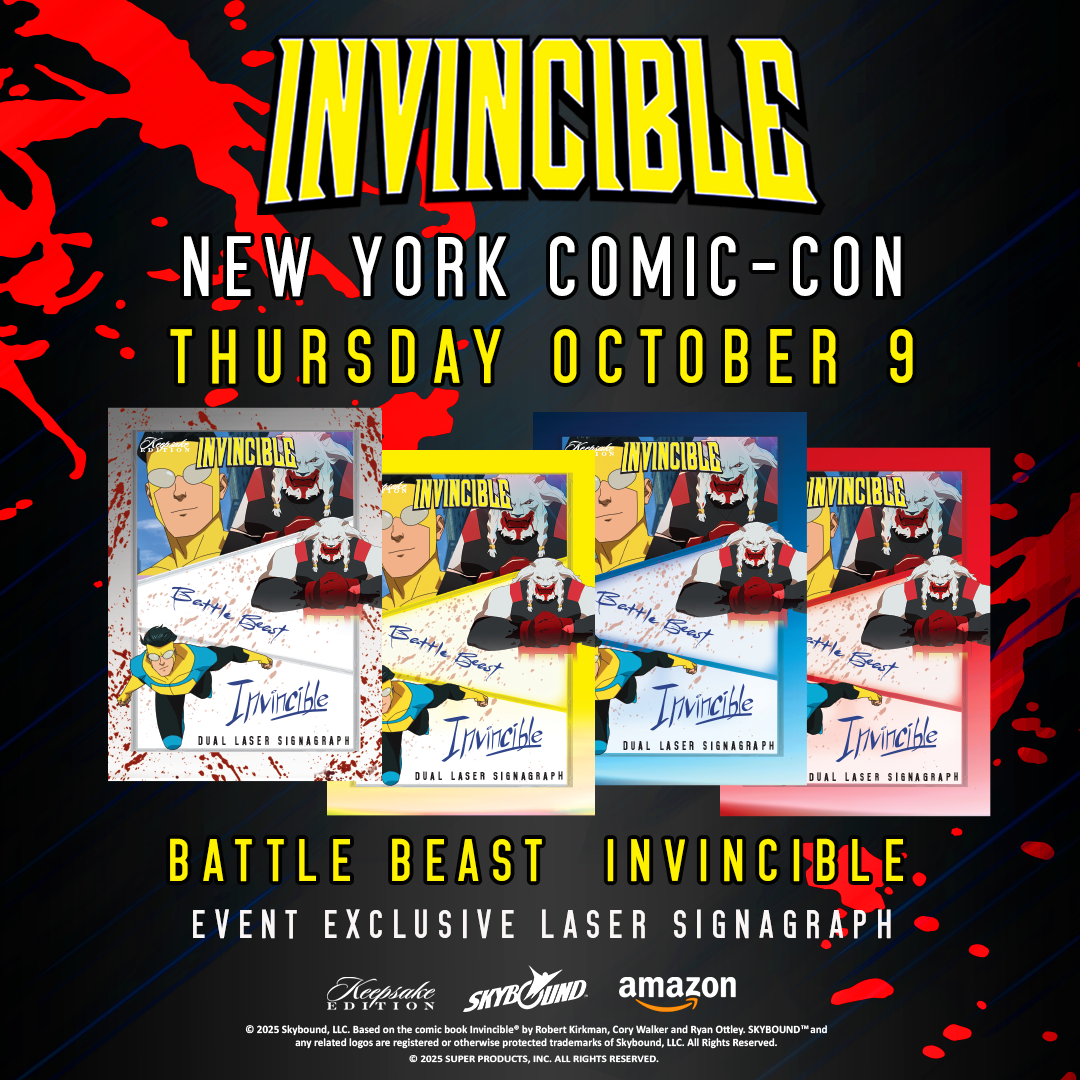 Invincible Comic Con – Keepsake Cards