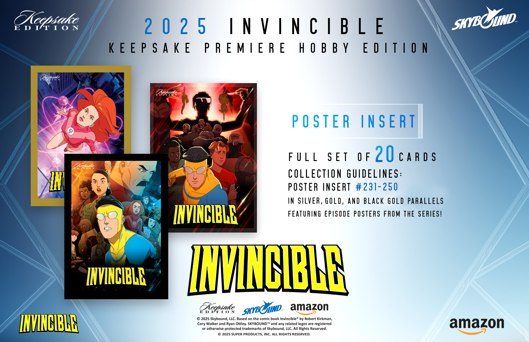 2025 Invincible Season 1 Keepsake Premiere Hobby Edition Box – Keepsake ...